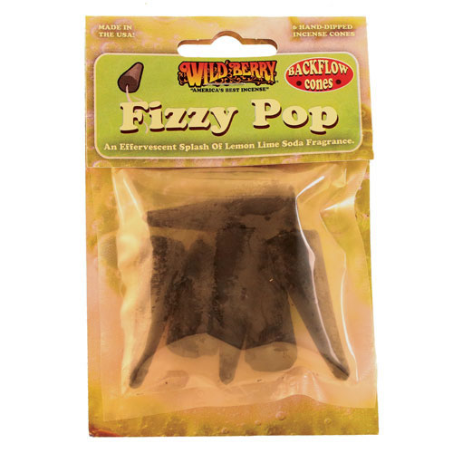 Fantasy Gifts - Wildberry Fizzy Pop Back Flow Incense Cones, Incense, 2916