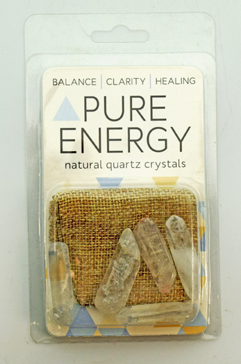 Fantasy Gifts - Pure Energy Natural Quartz Kit, Crystals, 3101