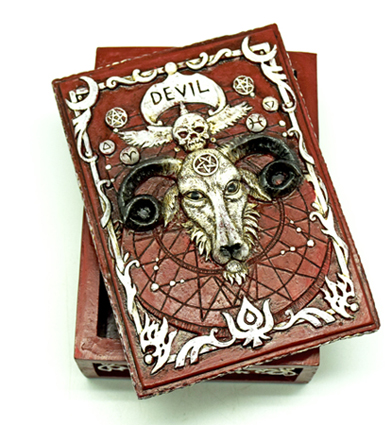 Fantasy Gifts - Baphomet Tarot/Trinket Box, Tarot Box, 3161