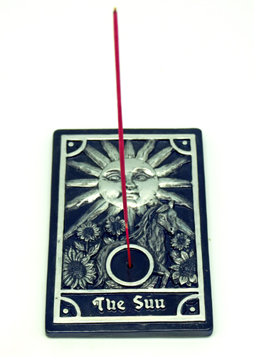 Fantasy Gifts - Sun Tarot Card Incense Burner, Incense Burners, 3249