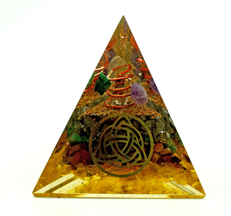 Fantasy Gifts - Large Orgonite Pyramid, Orgonite Pyramids, 3311