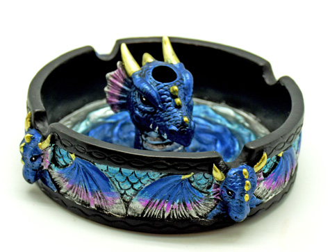 Fantasy Gifts - Dragon Ashtray with Snuffer, Ashtrays, 3428