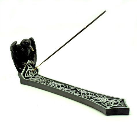 Fantasy Gifts - Raven Boat Incense Burner, Incense Burners, 3483